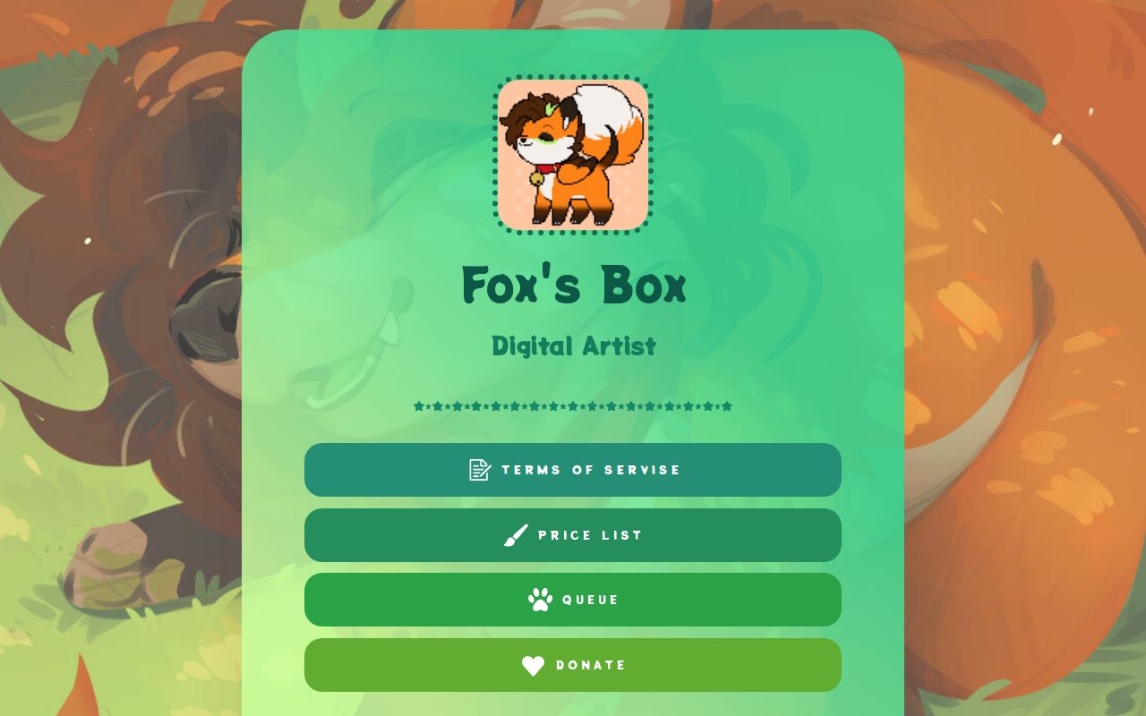 Fox.s Box | Carrd.co